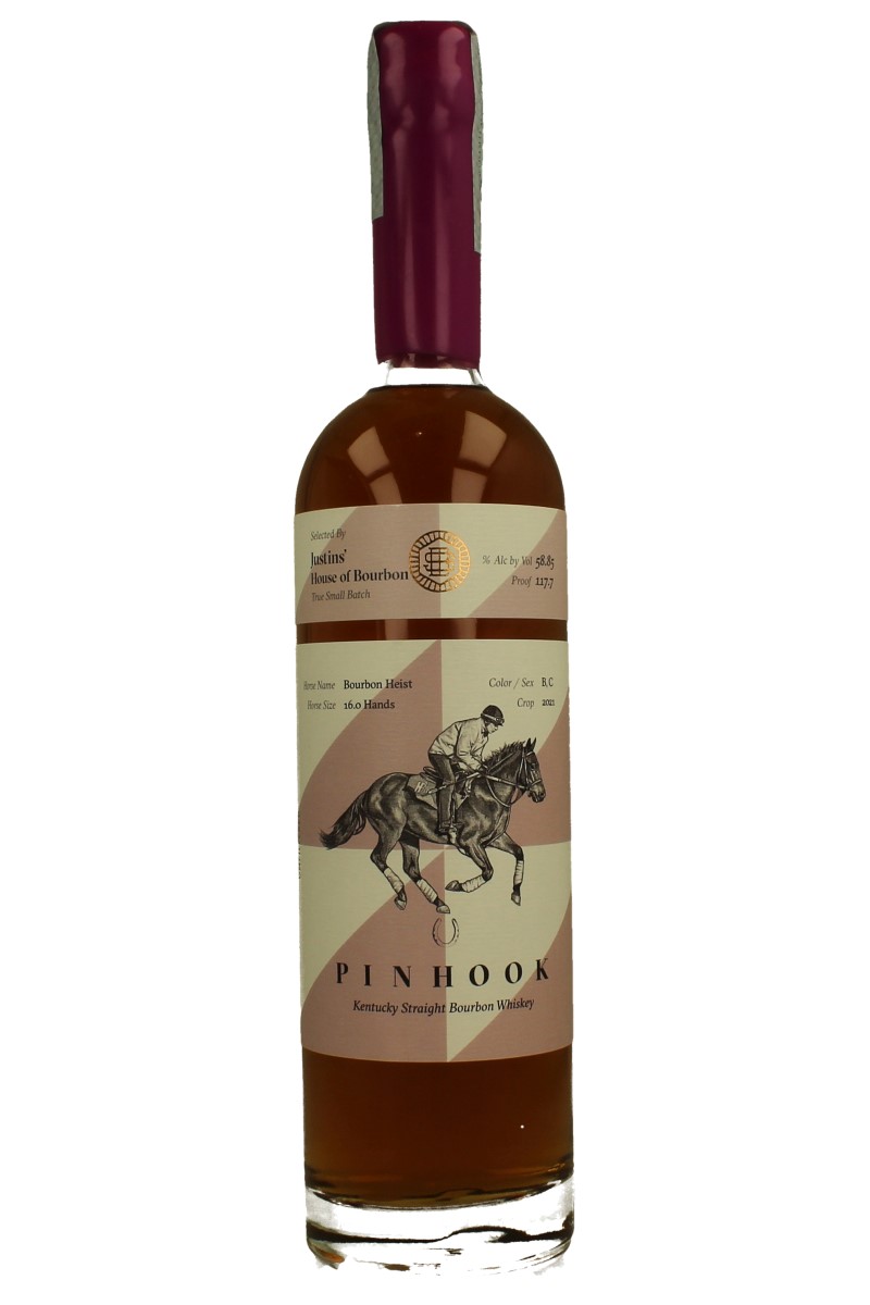 PINHOOK Kentucky Straight Bourbon Whiskey 70cl 58.85% 117.7 US Proof ...