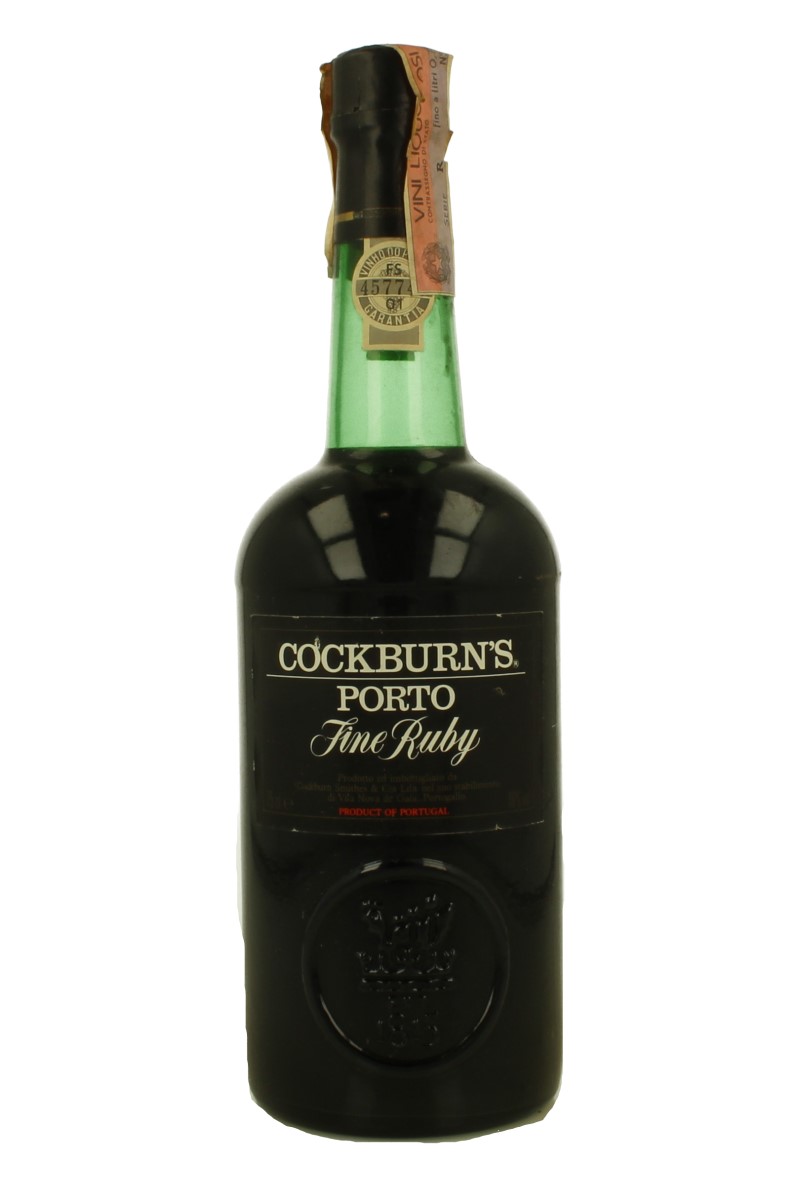PORT Accordo Ruby Cockburn's - Bot.70's-80's 75cl 20% - Products ...