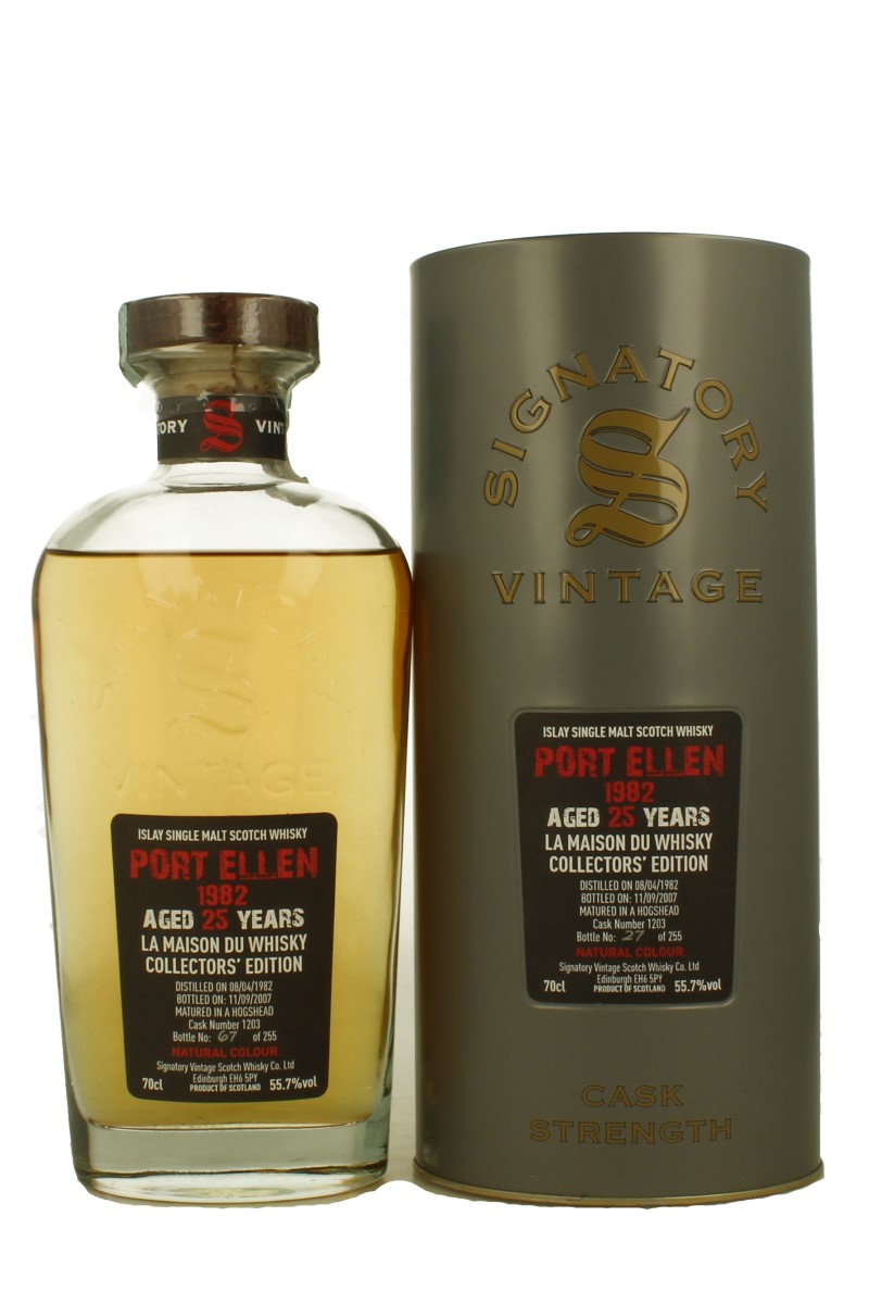 Port Ellen Islay Scotch Whisky 25 Years Old 1982 2007 70cl 55.7% ...