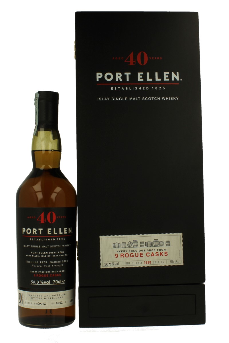 Port Ellen Islay Scotch Whisky 40 Year old 1979 2020 70cl 50.9% OB - 9 ...