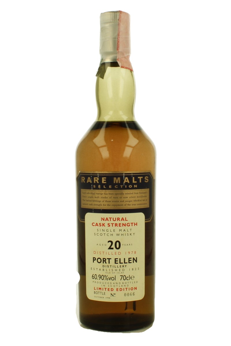 Port Ellen Single Malt Islay Scotch Whisky 20 Year Old 1978 1998 70cl ...