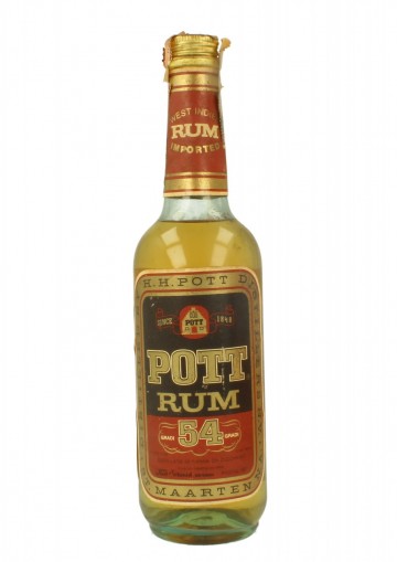 POTT RUM ST MARTEN 50 CL 54 % VERY VERY RARE OLD BOTTLE - Products ...