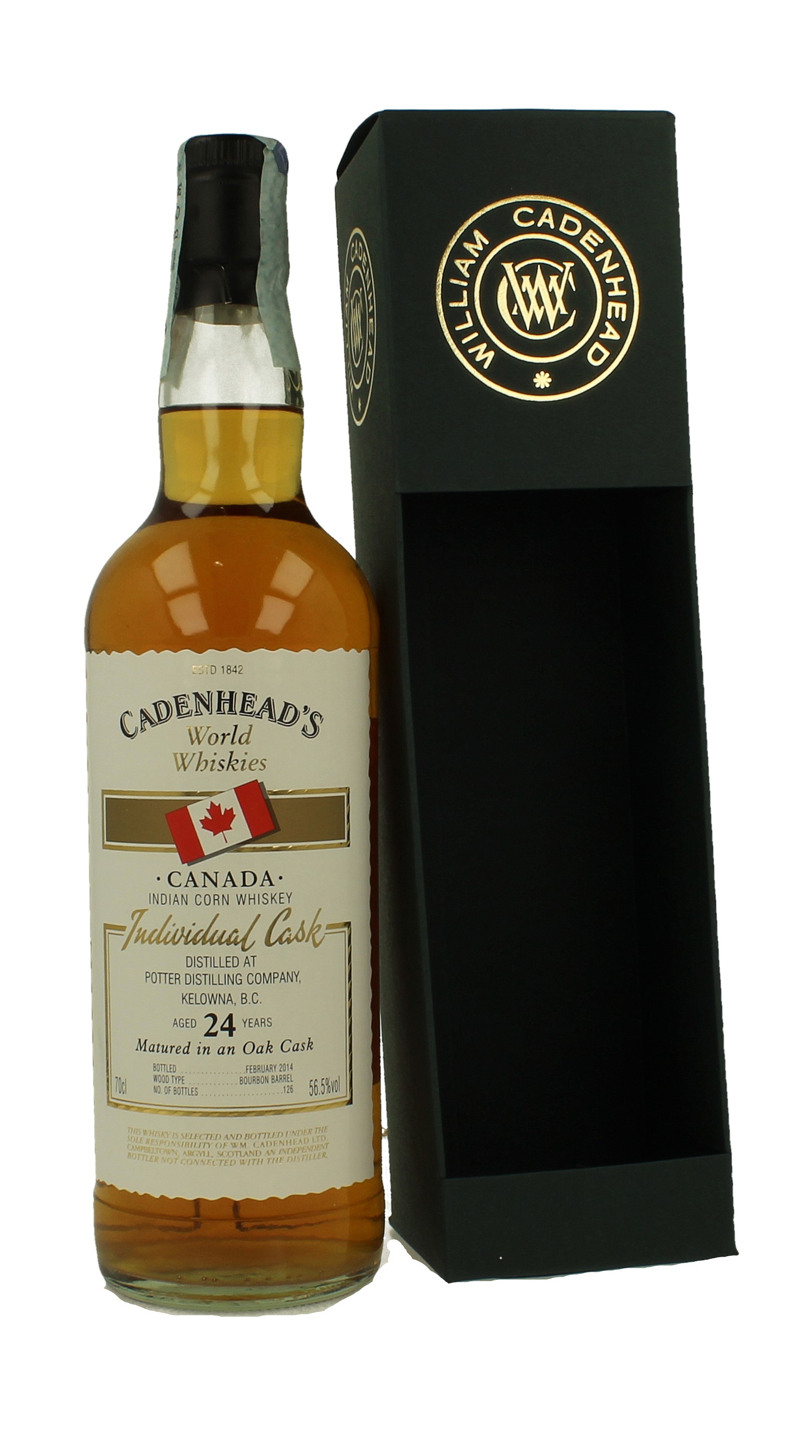 Potter Distilling Company 24 years old bottled 2014 70cl 56.5% ...