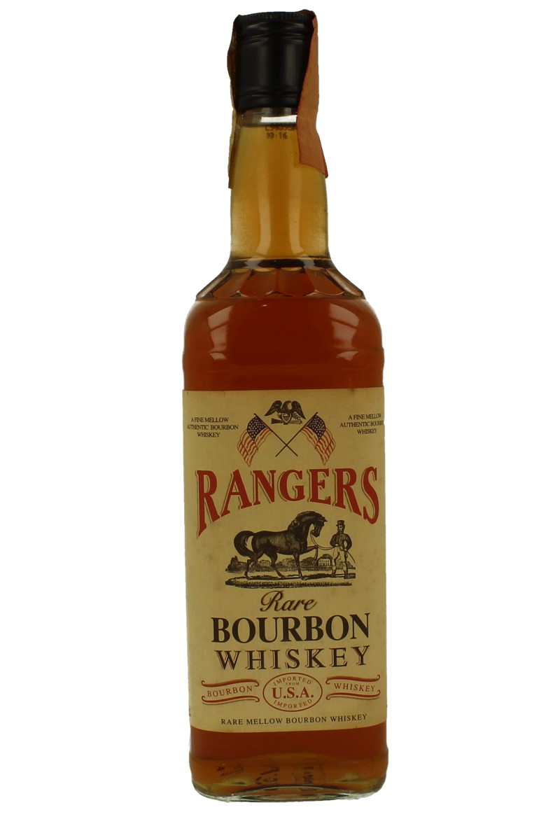 Rangers Straight Bourbon Whiskey Bot.80/90's 70cl 40% - Products ...