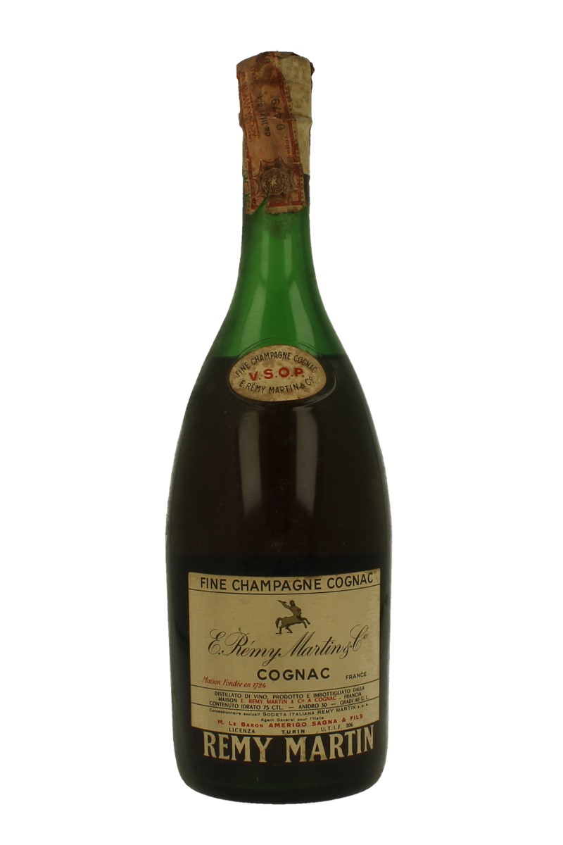 REMY MARTIN Cognac VSOP Bot. in the 60'S /70's 75cl 40% OB -White label ...