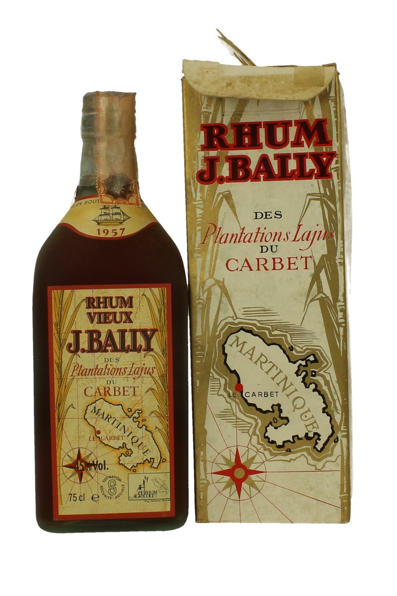 RHUM BALLY 1957 75cl 45% Plantations Lajus Du Carbet - Rhum Vieux Agricole - Products - Whisky ...