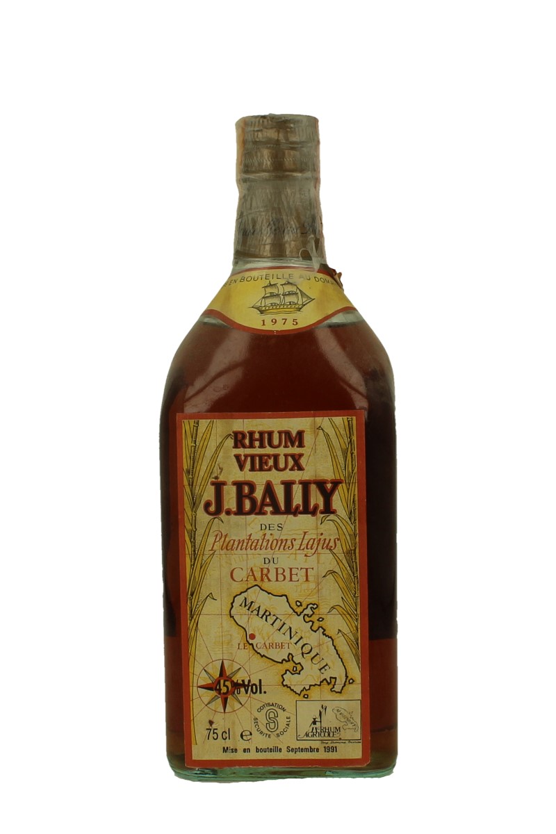 RHUM BALLY 1975 1991 75cl 45% Plantations Lajus Du Carbet - Rhum Vieux ...