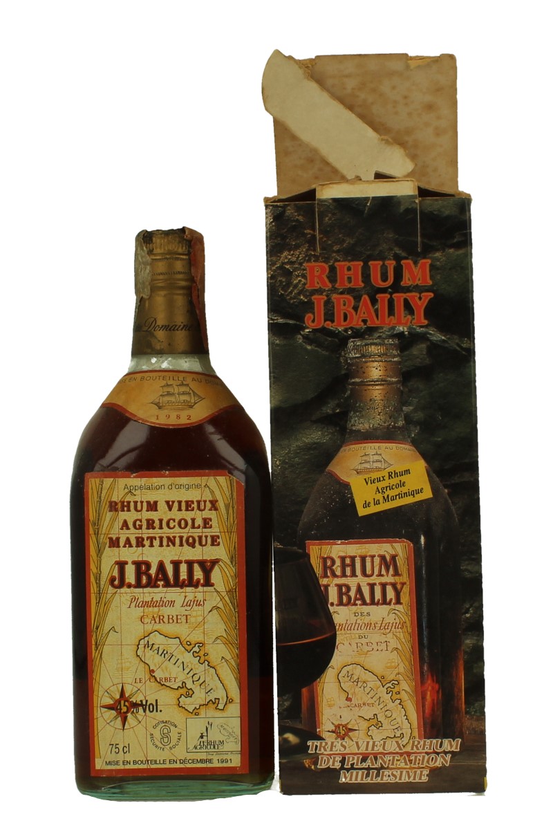 RHUM BALLY 1982 1991 75cl 45% Plantations Lajus Du Carbet - Rhum Vieux Agricole - Products ...