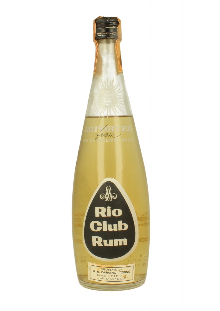 RIO CLUB RUM 75cl 40% - Very Old Bottle - Products - Whisky Antique ...