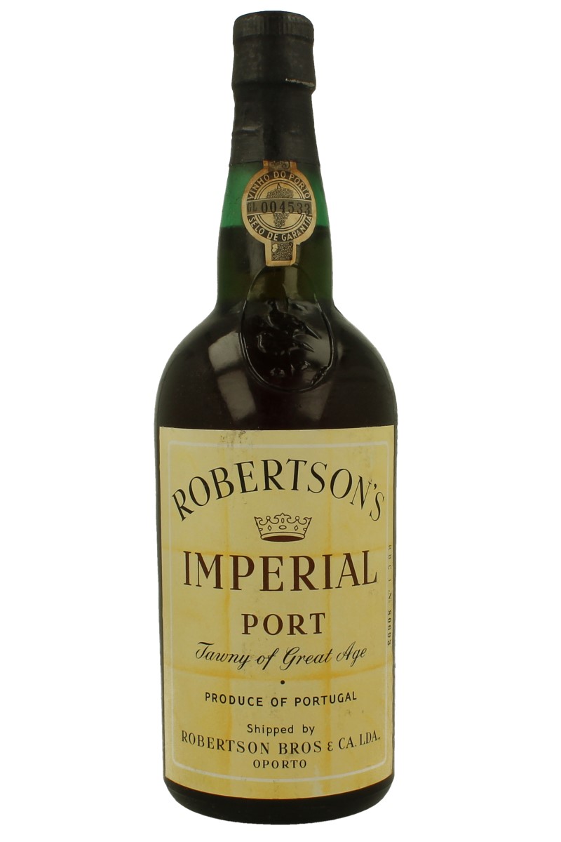 ROBERTSON IMPERIAL Port Bot. 70/80's 75cl 20% SAMAROLI Import ...