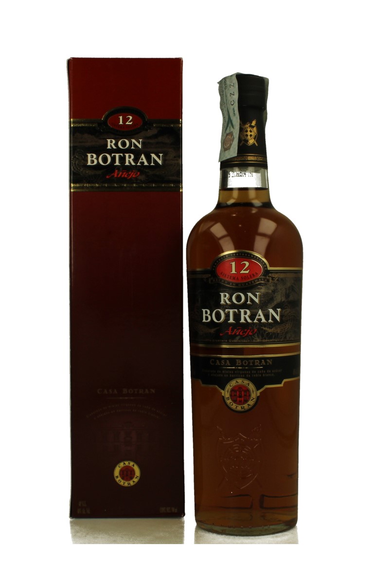Ron Botran 12 years old Bot early 2000 70cl 40% Solera - Products ...