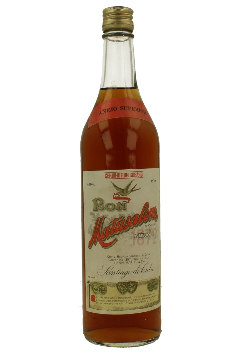 Ron Matusalem Anejo Superior Bot. in the 60'S /70's 75cl 40% - Products ...