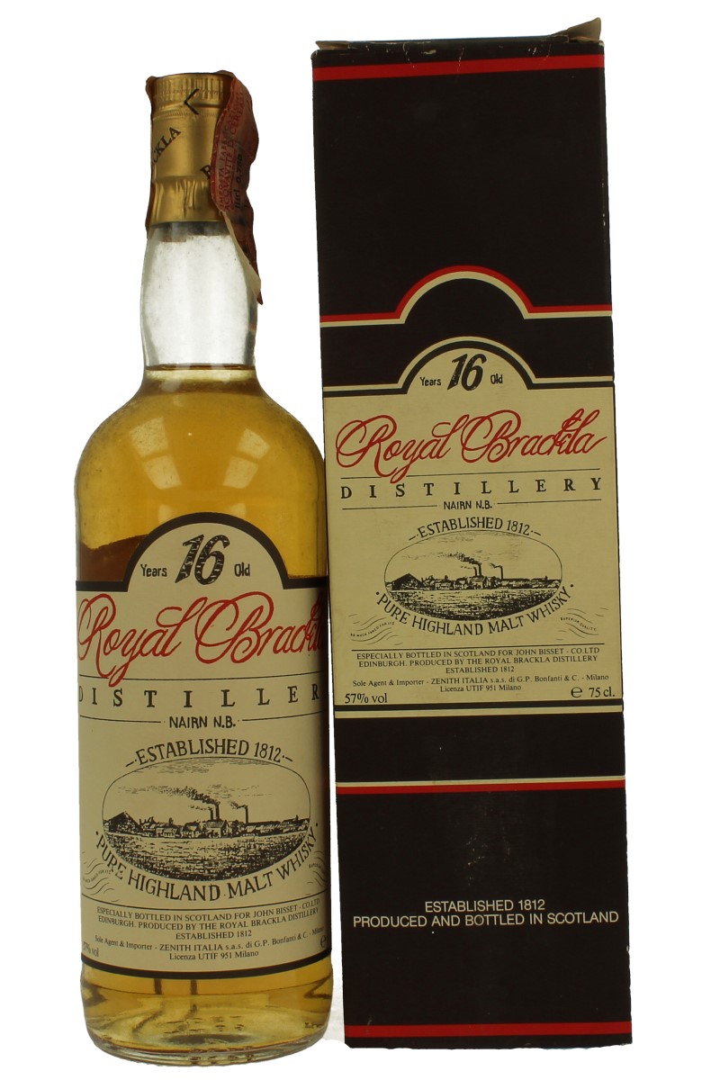 ROYAL BRACKLA 16yo - Bot.70-80's 75cl 57% OB - Products - Whisky ...