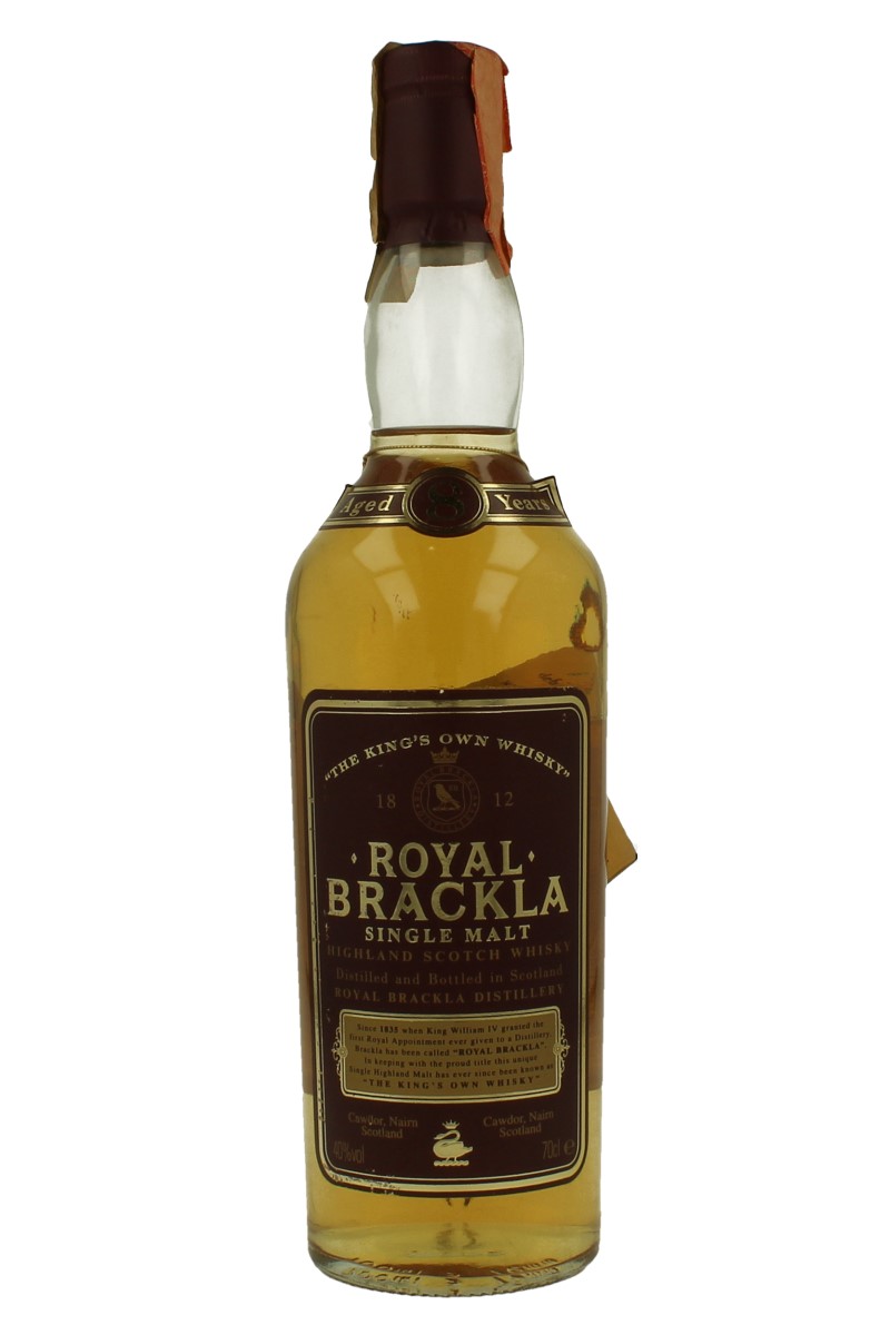 ROYAL BRACKLA 8yo Bot.Late 90's early 2000 70cl 40% - Products - Whisky ...