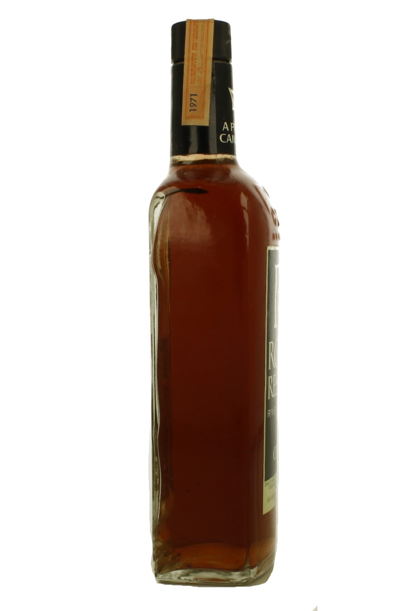 RR Royal Reserve Bottled around 1970 75cl 40% Canadian Whiskey ...