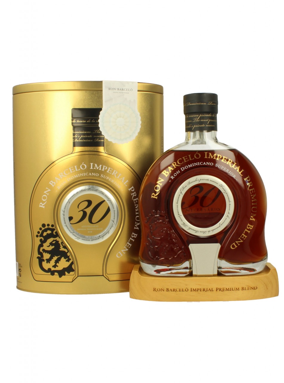 RUM BARCELO IMPERIAL 30 ANNIVERSARIO 70CL 43 % - Products - Whisky ...