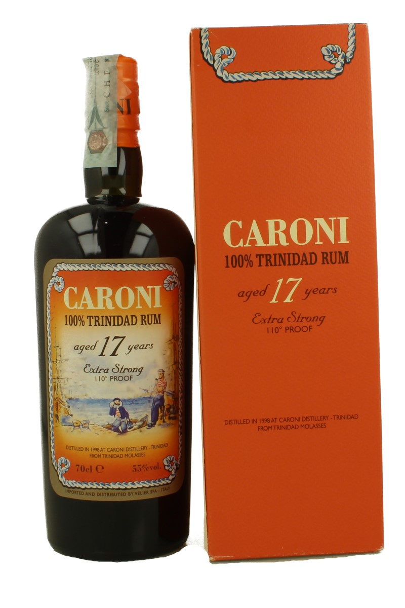 Rum Caroni Extra Strong 17 Years Old 1998 70cl 55% Velier - Products ...