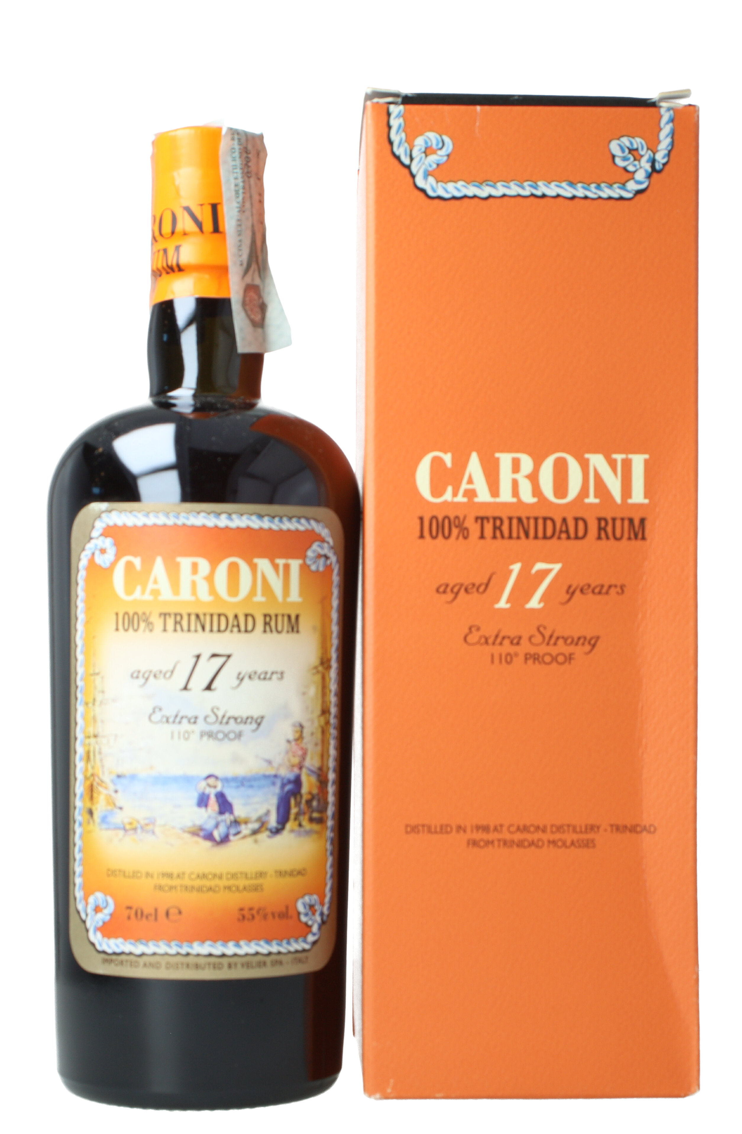 Rum Caroni Extra Strong 17 Years Old 1998 70cl 55% Velier - Products ...