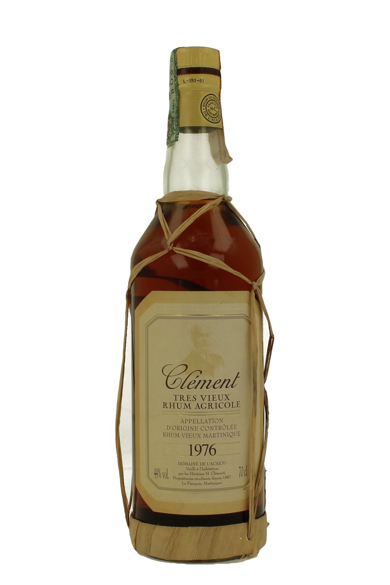 RUM CLEMENT Tres Vieux Agricole 1976 Bot in The 90's early 2000 70cl 44 ...