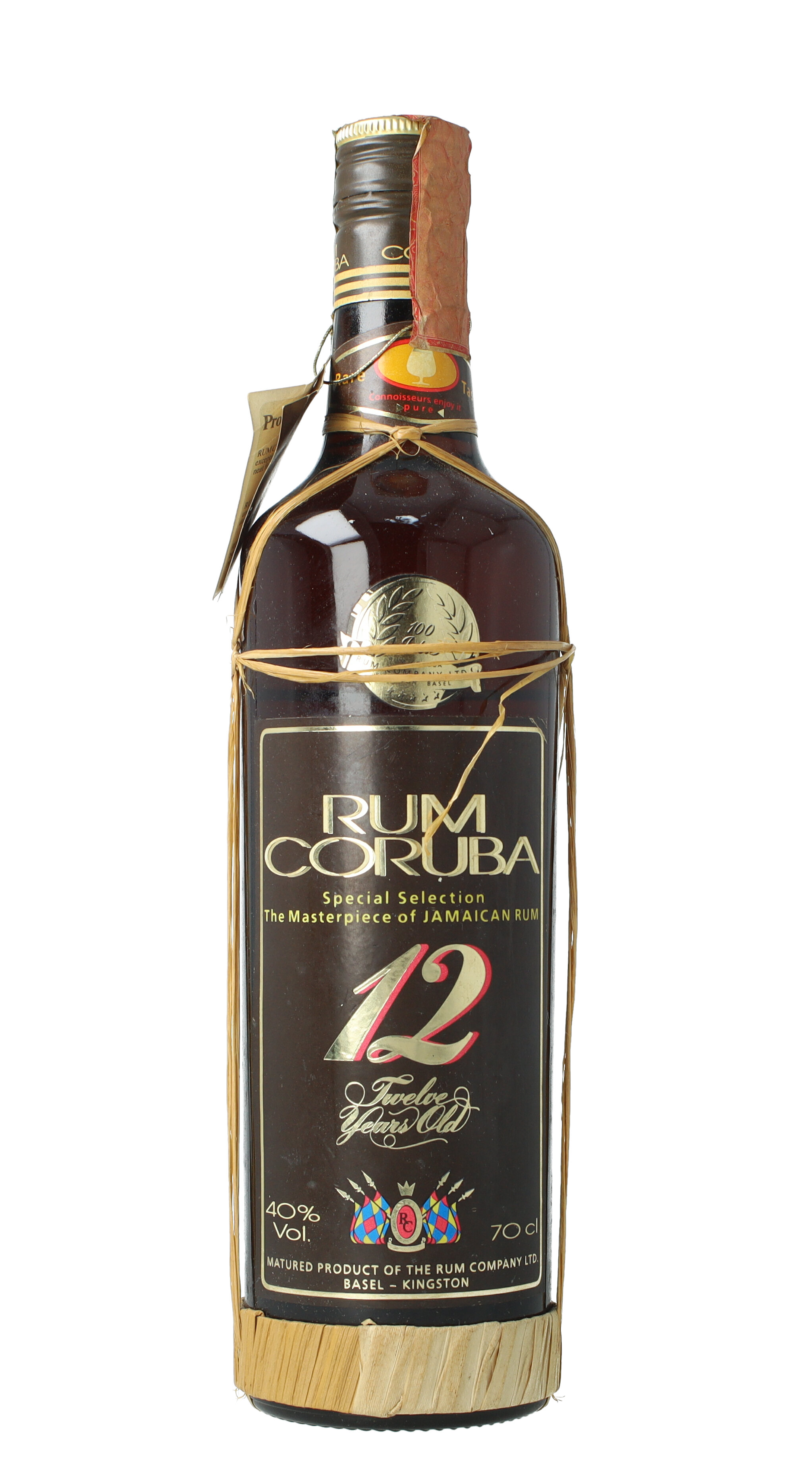 Rum Coruba Jamaica 12 Year Old Bot in The 90's 70cl 40% - Products ...