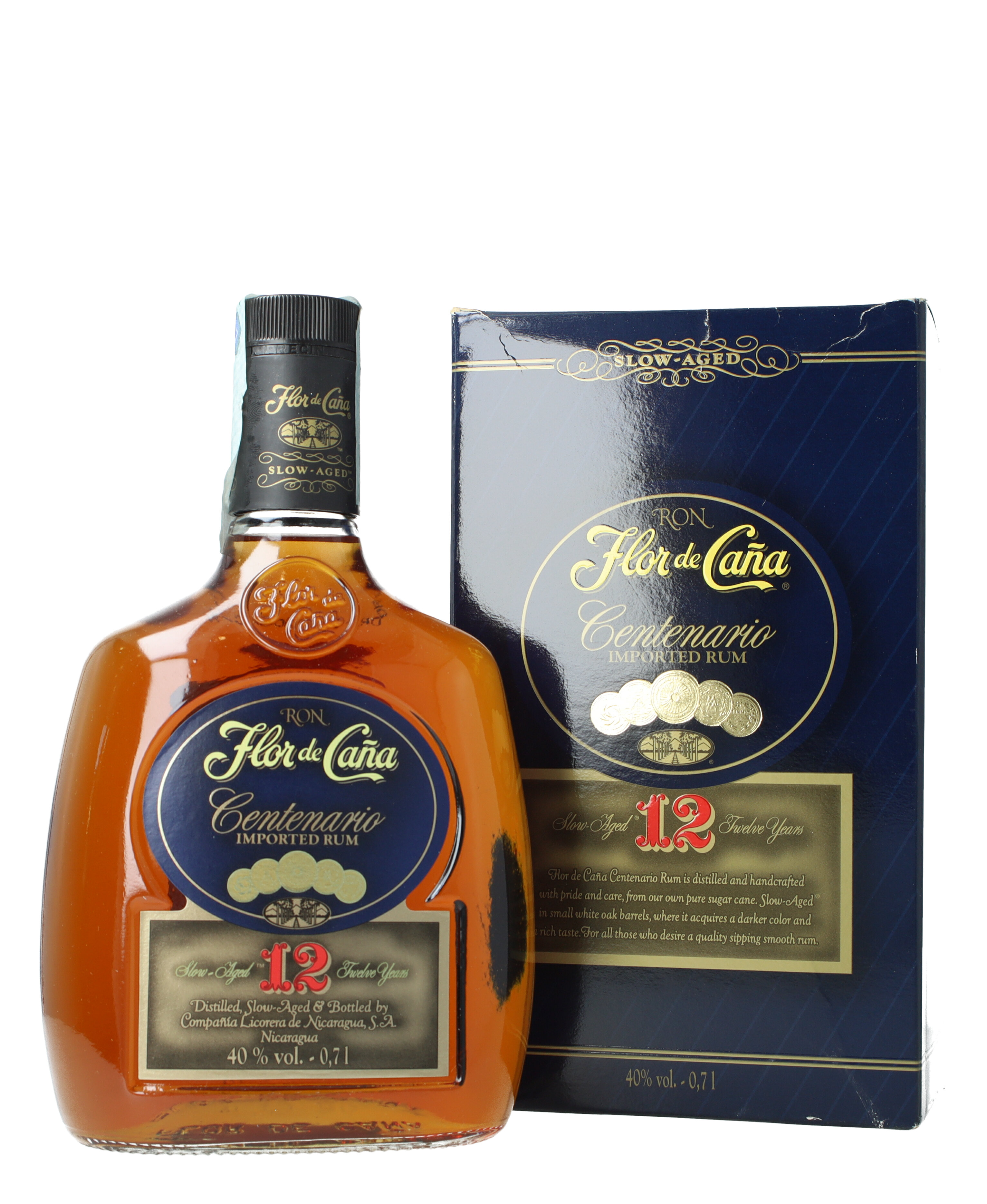 Rum Flor de Cana Nicaragua 12 year Old 70cl 40% - Products - Whisky ...