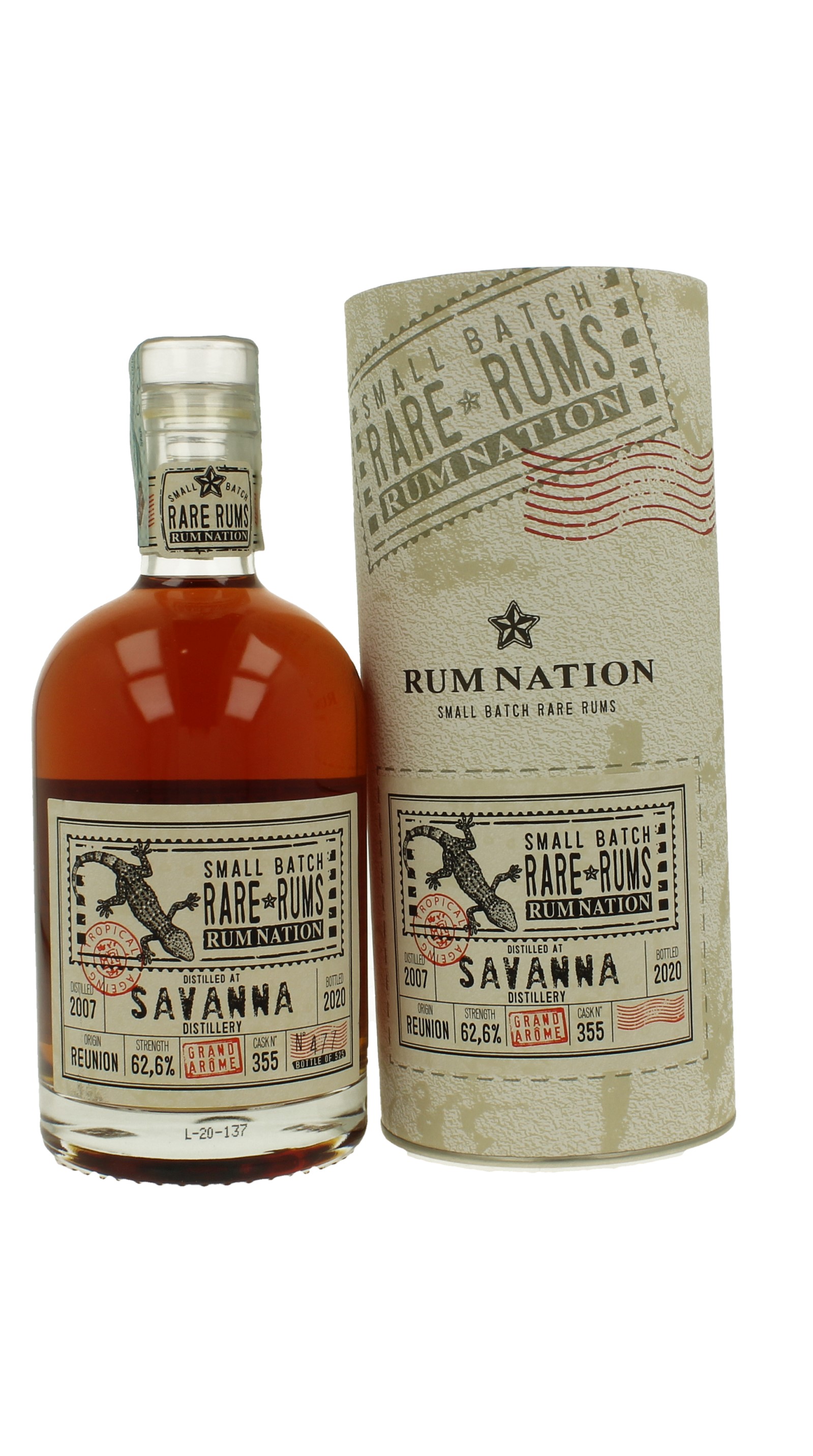 RUM NATION savannah Grand Arome 2007 2020 50cl - Products - Whisky ...