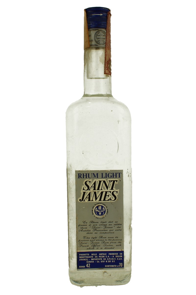 Saint James Rhum Light Bot 60/70's 75cl 42% - Products - Whisky Antique ...