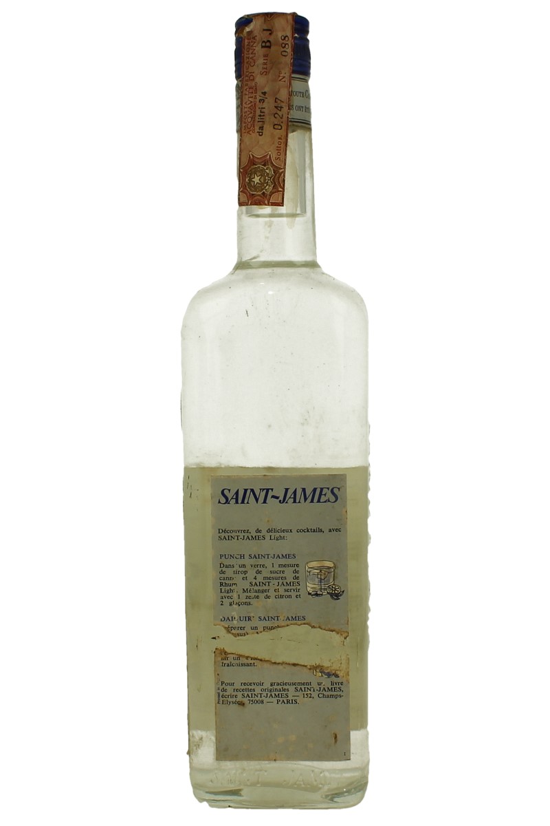 Saint James Rhum Light Bot 60/70's 75cl 42% - Products - Whisky Antique ...