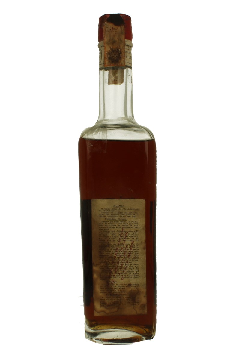 Saint James Rhum Vieux Bot. 50/60's 75cl 47% - Rhum Vieux Agricole ...