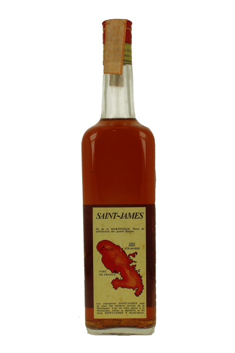 Saint James Rhum Vieux - Bot.70's 75cl 47% - Rhum Vieux Agricole ...