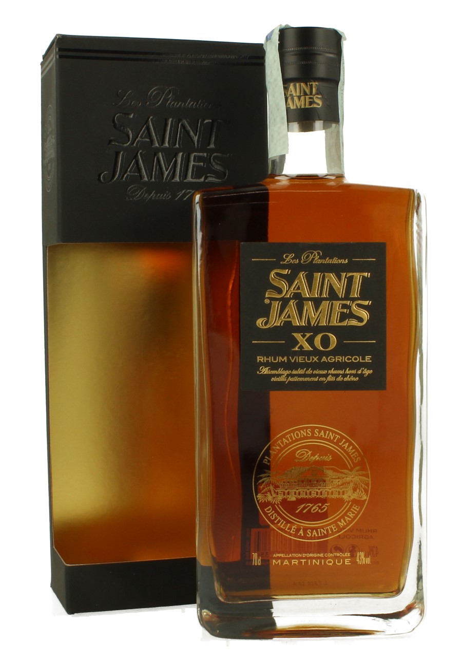 SAINT JAMES XO 70cl 43% - Rhum Vieux Agricole - Products - Whisky ...