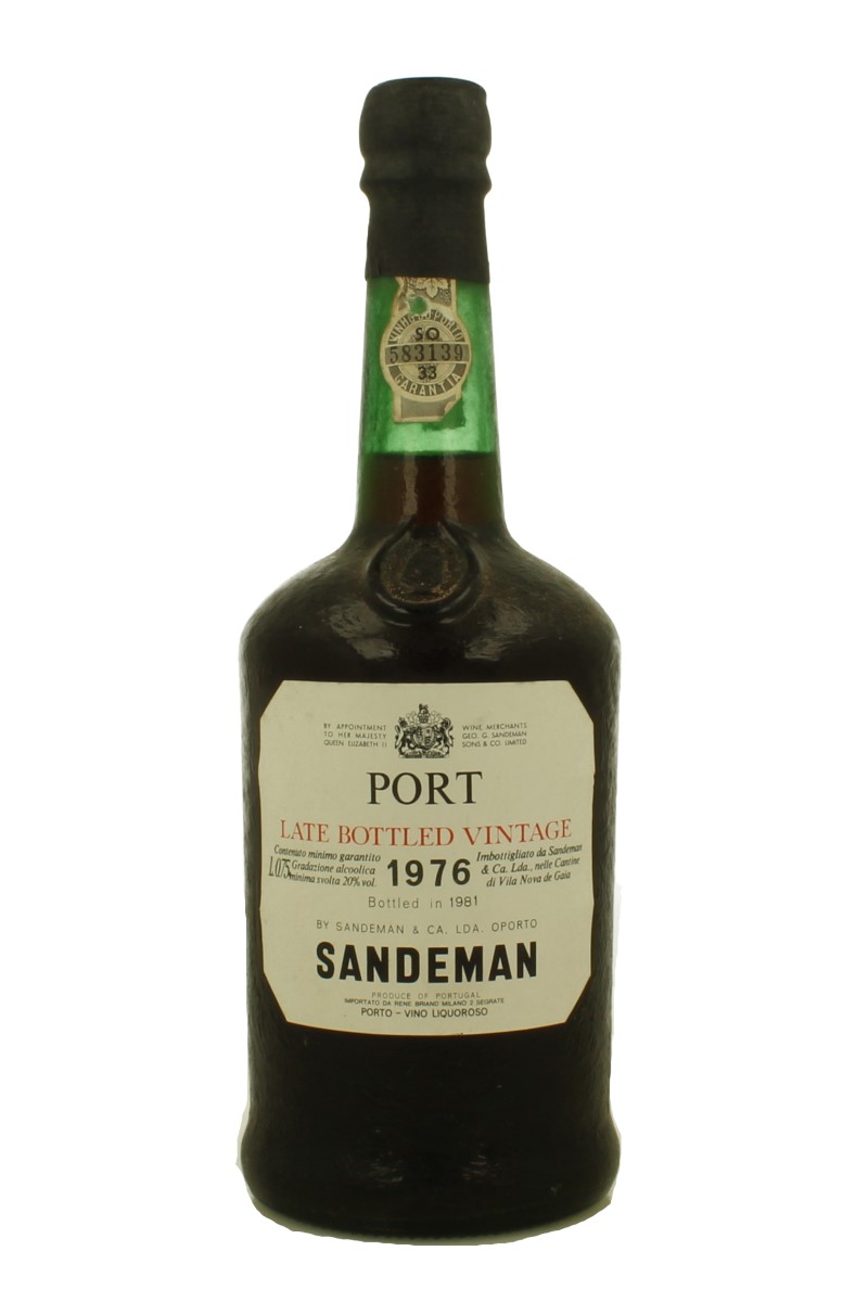 SANDEMAN LATE BOTTLED VINTAGE Port 1976 1981 75cl 20% - Products ...