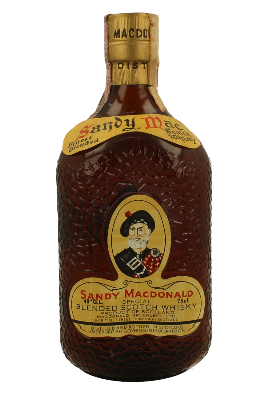 SANDY MACDONALD Special Bot.70's 75cl 40% - Blended - Products - Whisky ...