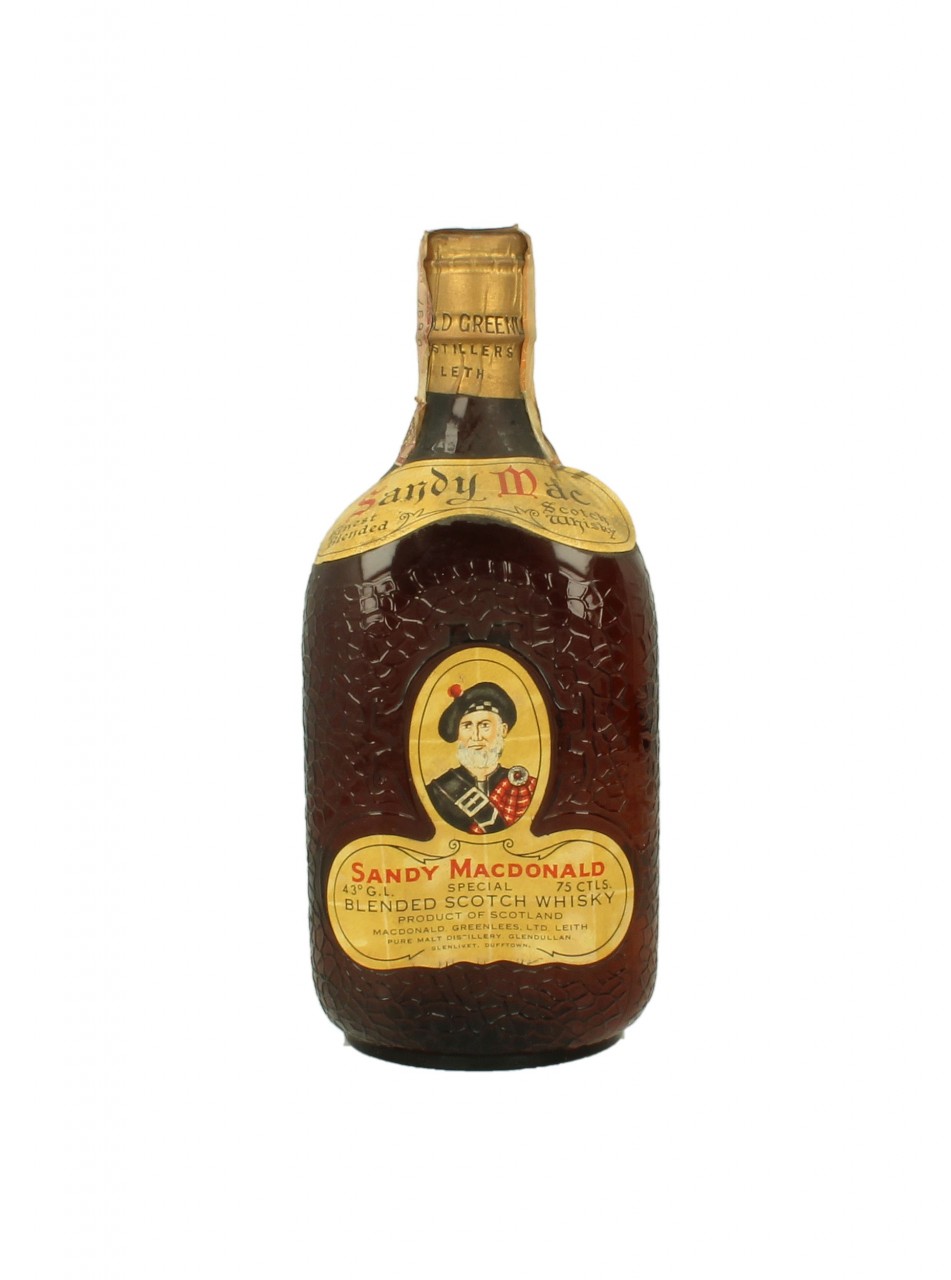 SANDY MACDONALD Spring Cap Bot.50/60's 75cl 43% - Blended - Products ...