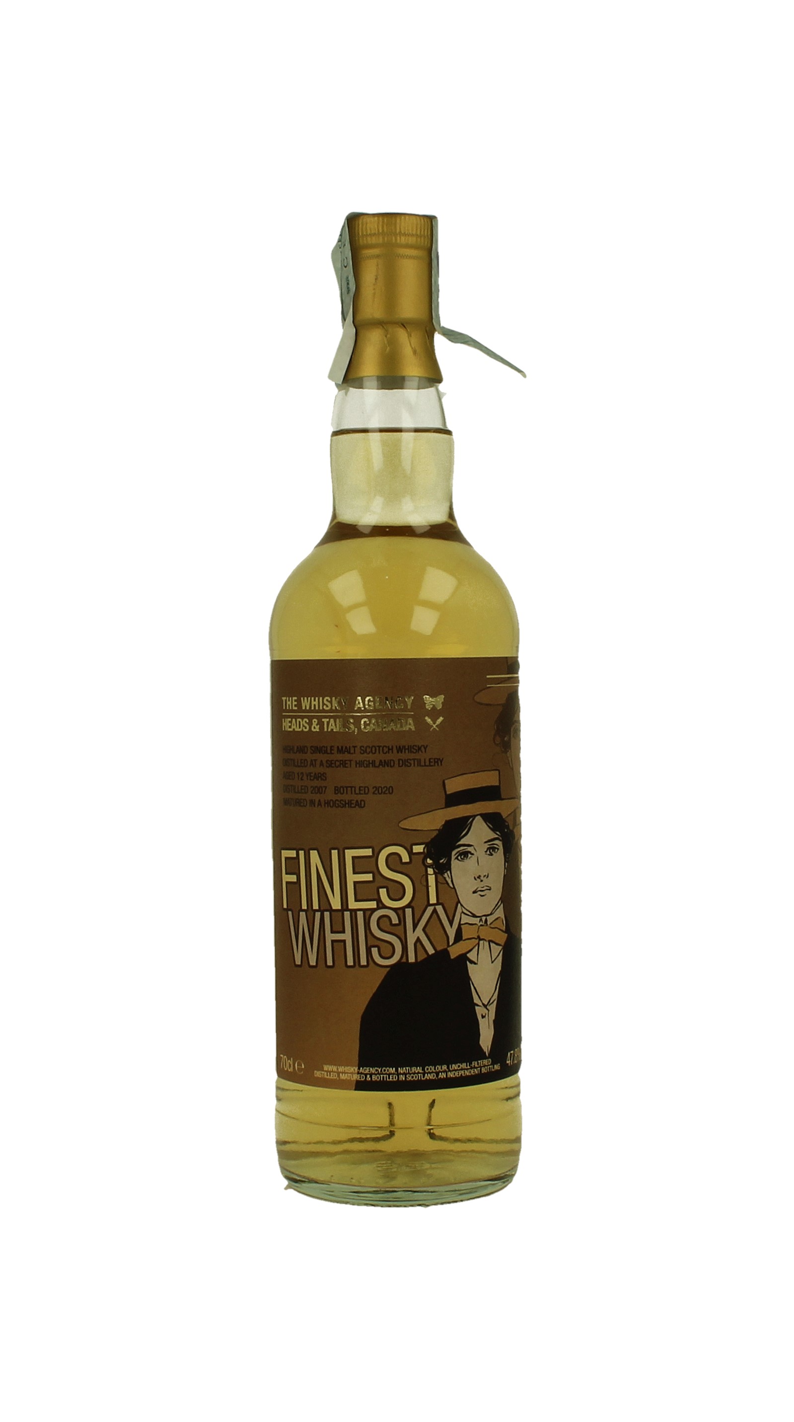 SECRET HIGHLAND DISTILLERY 12 years old 2007 2020 70cl 47.8% - the ...