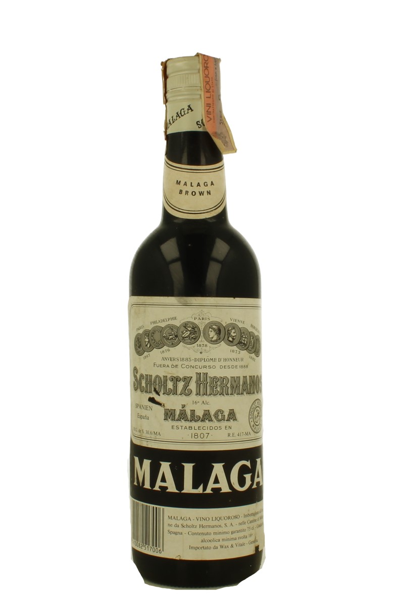 Sholtz Hermano Malaga Wine Bot 80's-90's 75cl - Products - Whisky ...
