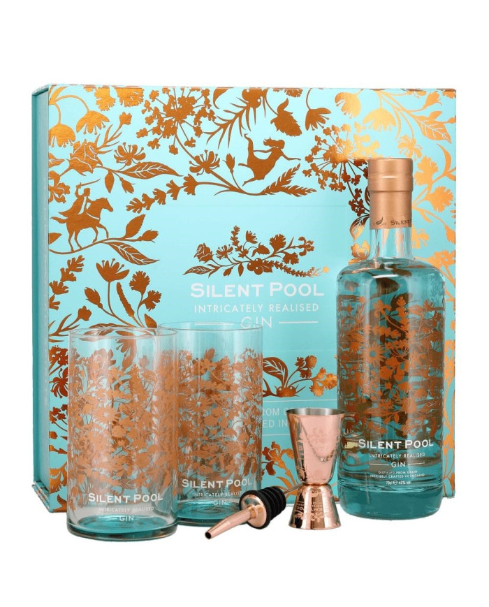 SILENT POOL GIFTPACK PREMIUM 70cl - Products - Whisky Antique, Whisky ...