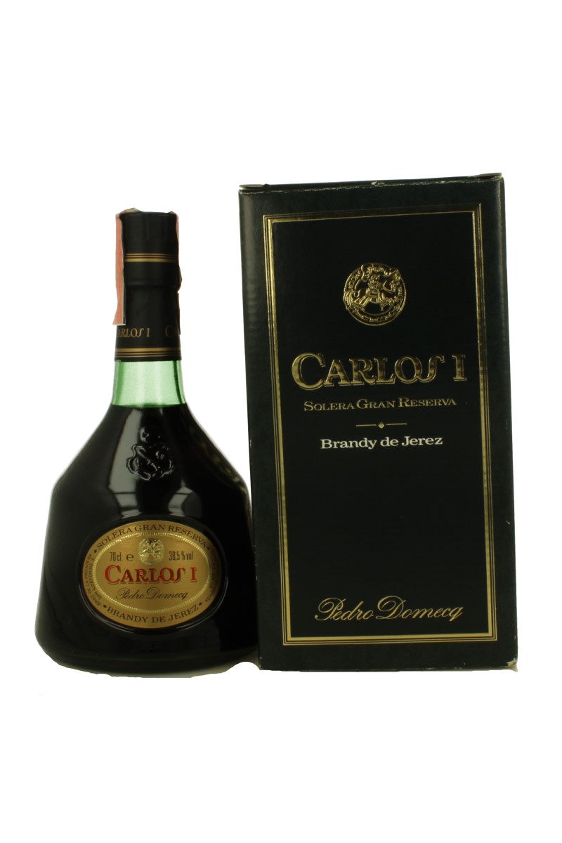 Spanish Brandy Carlos I Bottled around 1992-1999 70cl 38.5% Solera gran ...