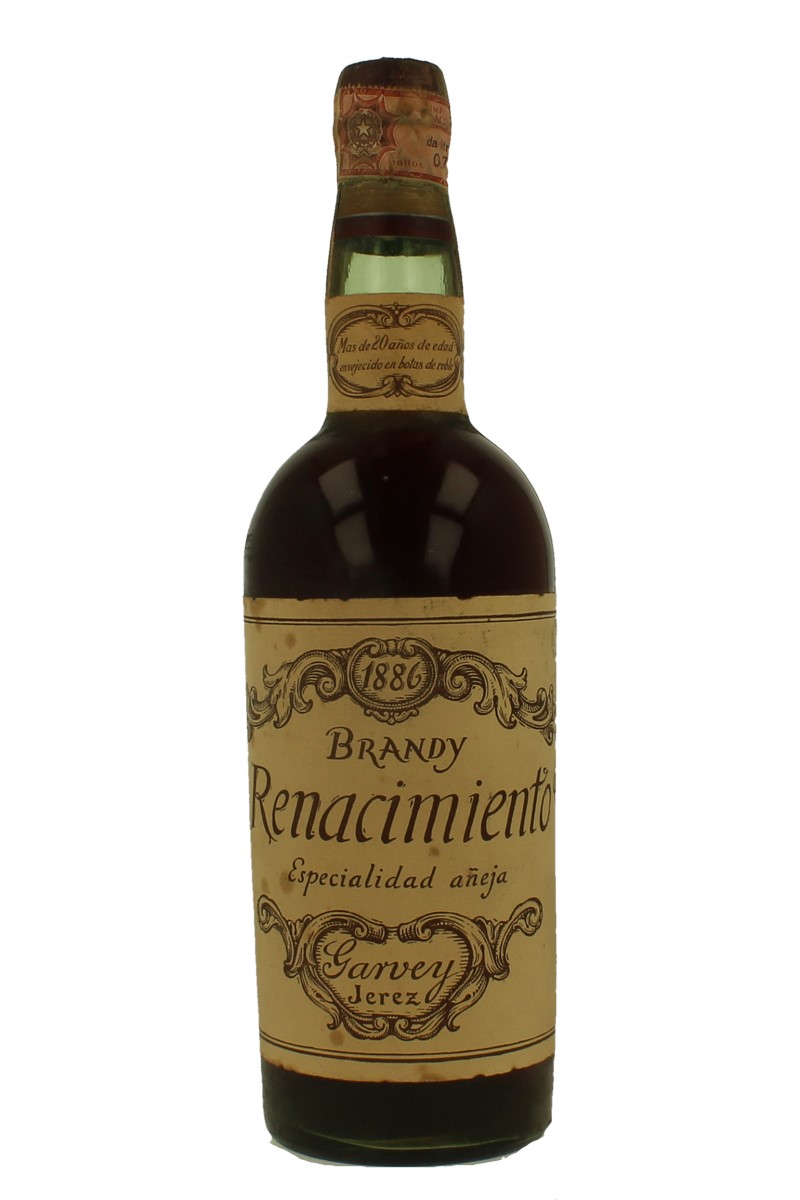 Spanish Brandy Renacimiento 20 year old Bot 60/70's 75cl Distilled ...