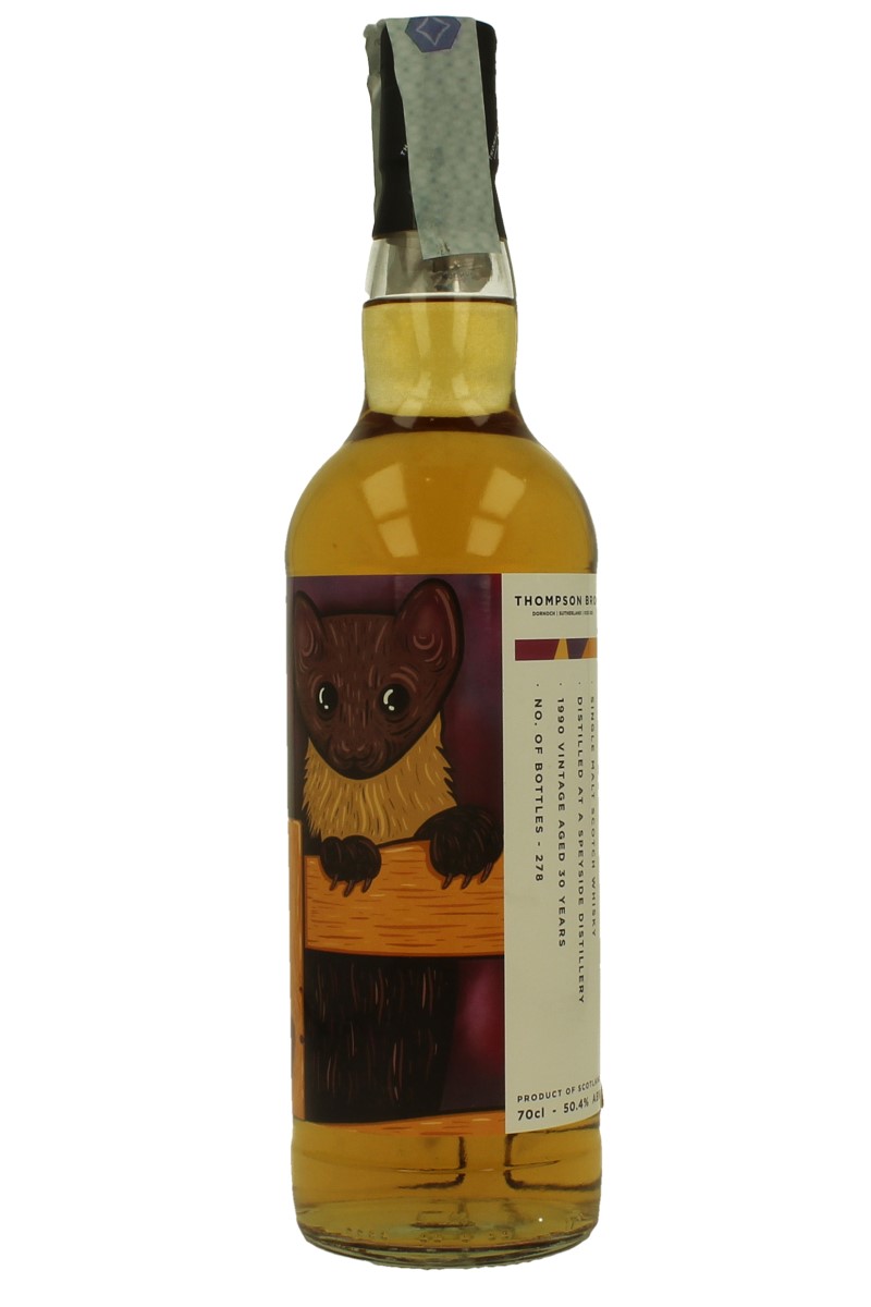 Speyside Scotch Whisky 30 years old 1991 2022 70cl 50.4% - thompson ...