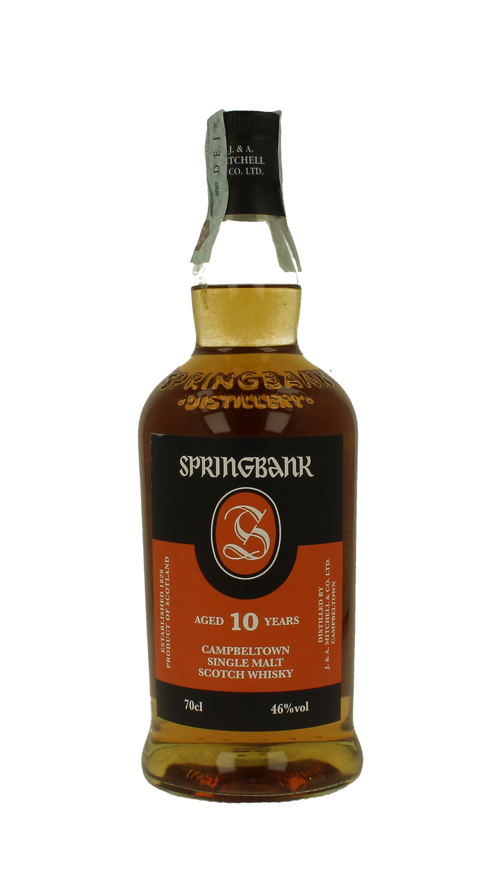 SPRINGBANK 10 years Old 70cl 46% OB - 2022 Edition - Products - Whisky ...