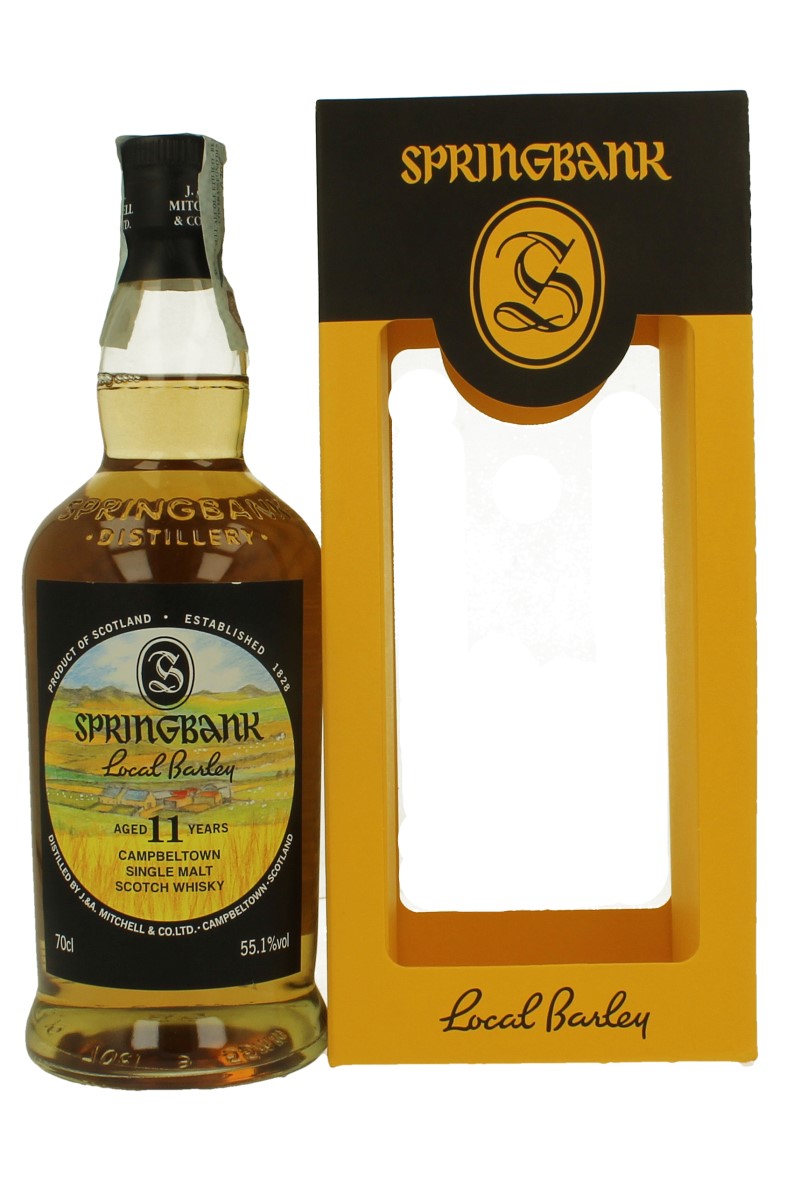 SPRINGBANK 11 years old 2011 2022 70cl 55.1% LOCAL BARLEY - Products ...