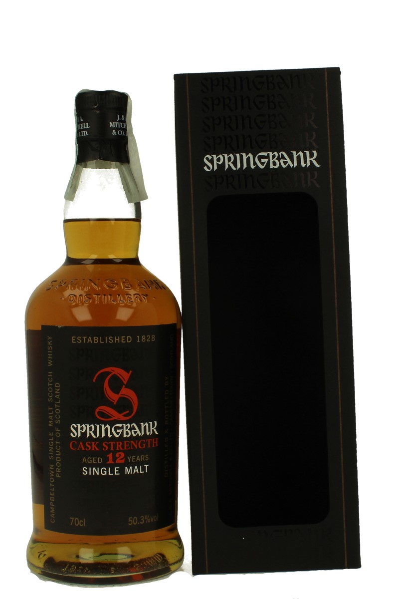 SPRINGBANK 12 years old 70cl 50.3% OB-Cask Strength Batch 7 - Products ...
