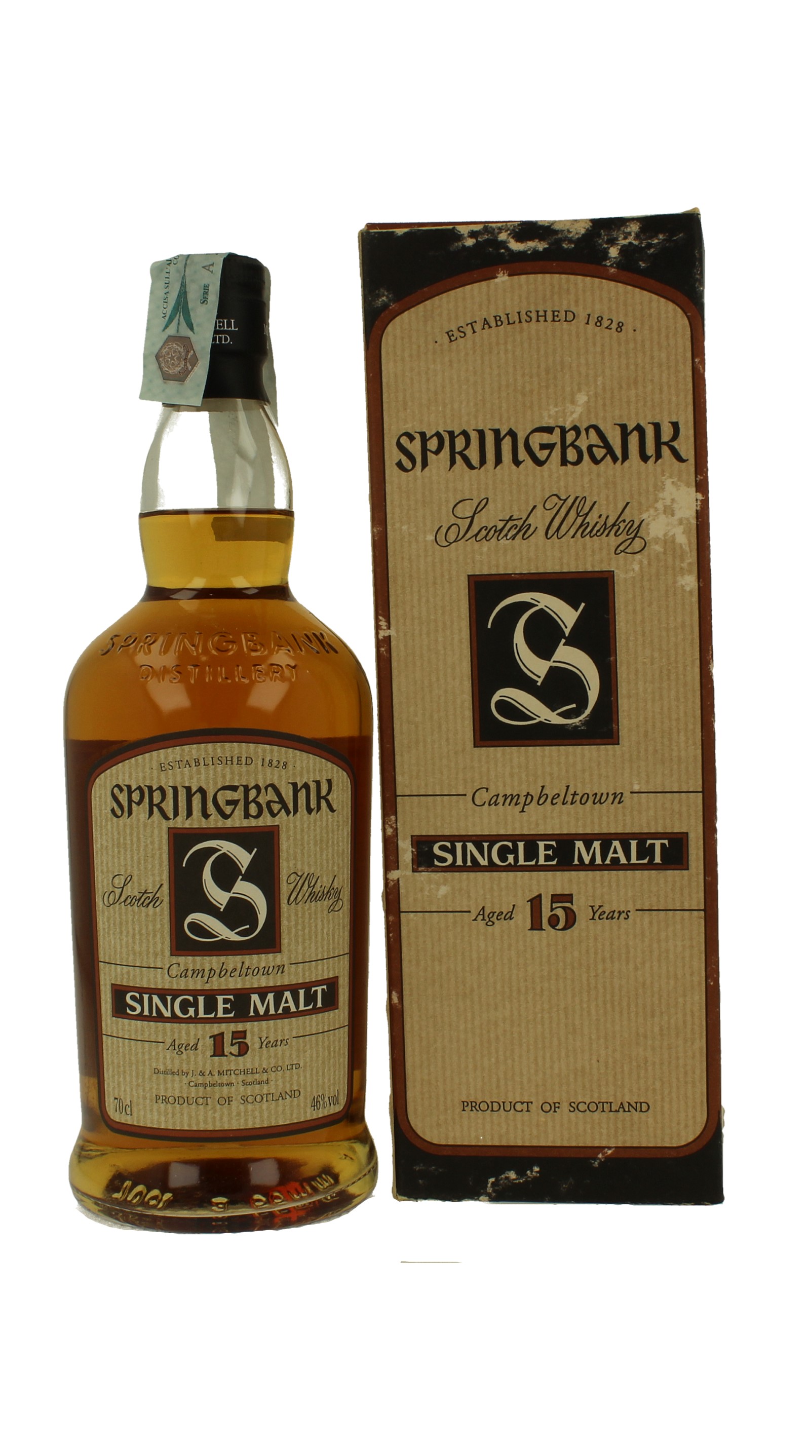 SPRINGBANK 15 YO 70 CL 46% - Products - Whisky Antique, Whisky & Spirits