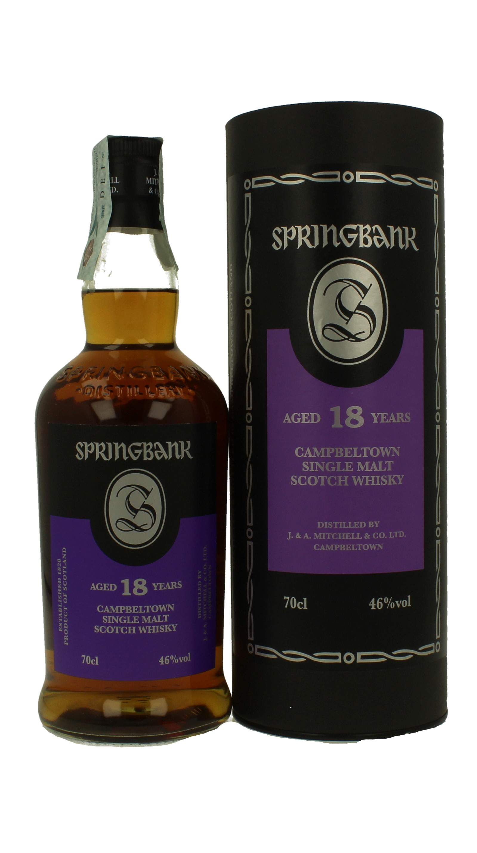 SPRINGBANK 18 years Old 70cl 46% OB - 2021 Edition or 2022 - Products ...