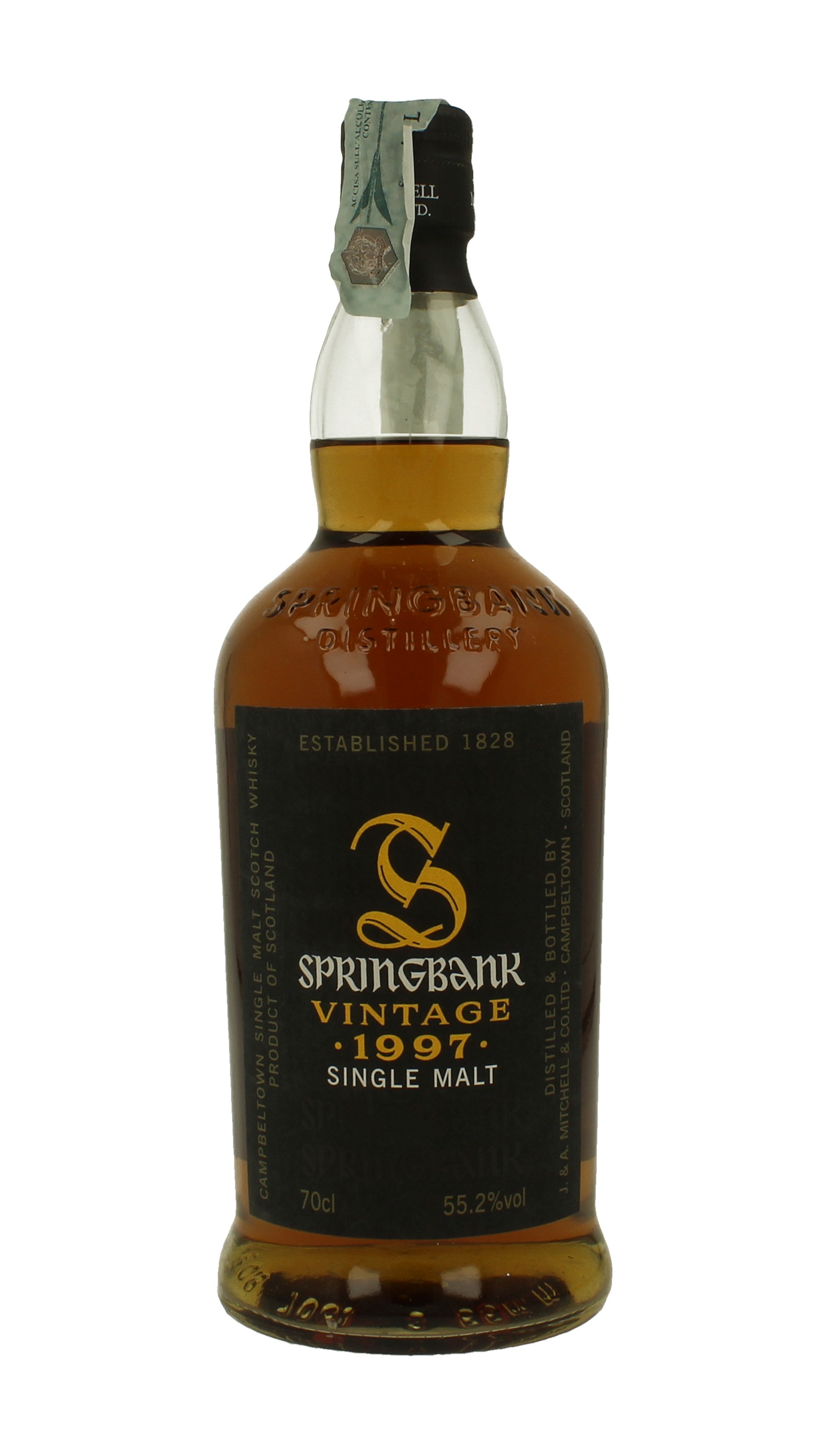 SPRINGBANK 1997 70cl 55.2% OB-Vintage - Products - Whisky Antique ...