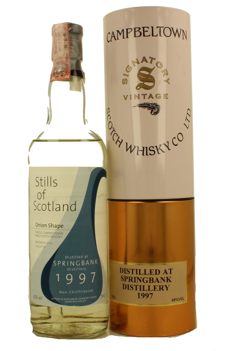Springbank CampbelTown Scotch whisky 14 Years Old 1997 2001 70cl 45% ...