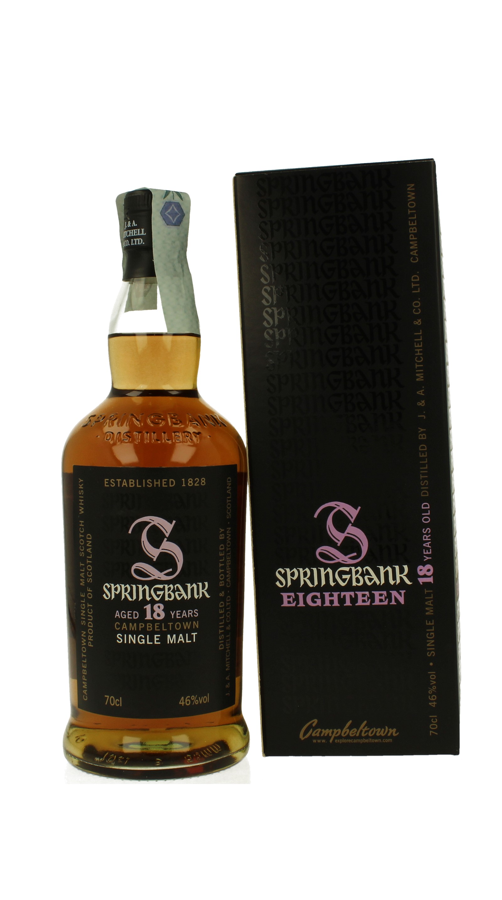 Springbank Campbeltown Scotch Whisky 18 year old old version Pre 2017 ...