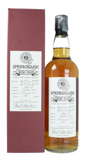 Springbank Campbeltown Scotch Whisky 1997 2008 75cl 48.7% OB-refill ...