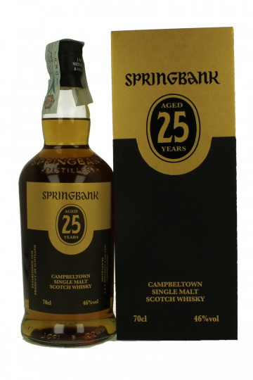 SPRINGBANK Single Malt 25yo 70cl 46% - OB - Products - Whisky Antique ...